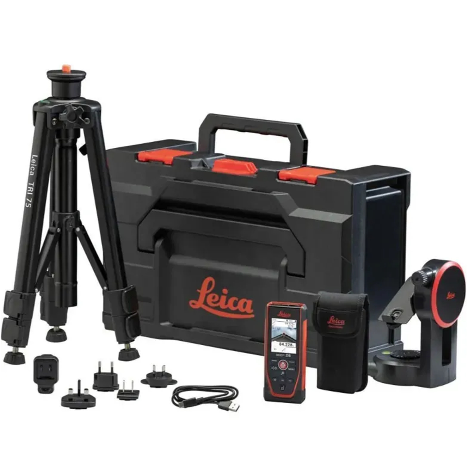 Buy the Leica Disto LG950879 D5 Laser Distance Meter Kit Incl FTA360 ...