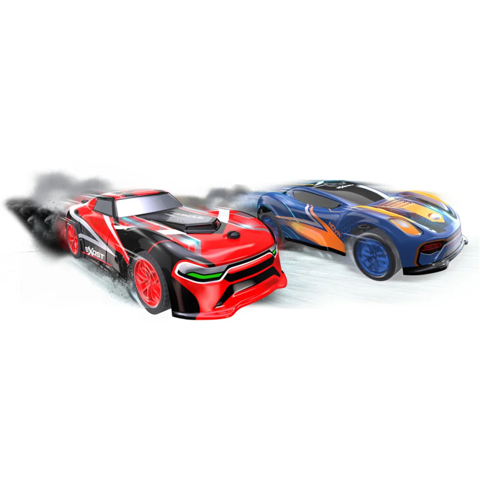 Buy the Silverlit EXOST 1:28 Red & Blue STAR CROSS DUO PACK (SPEED) 2.4GHz, R... ( 20647 ...