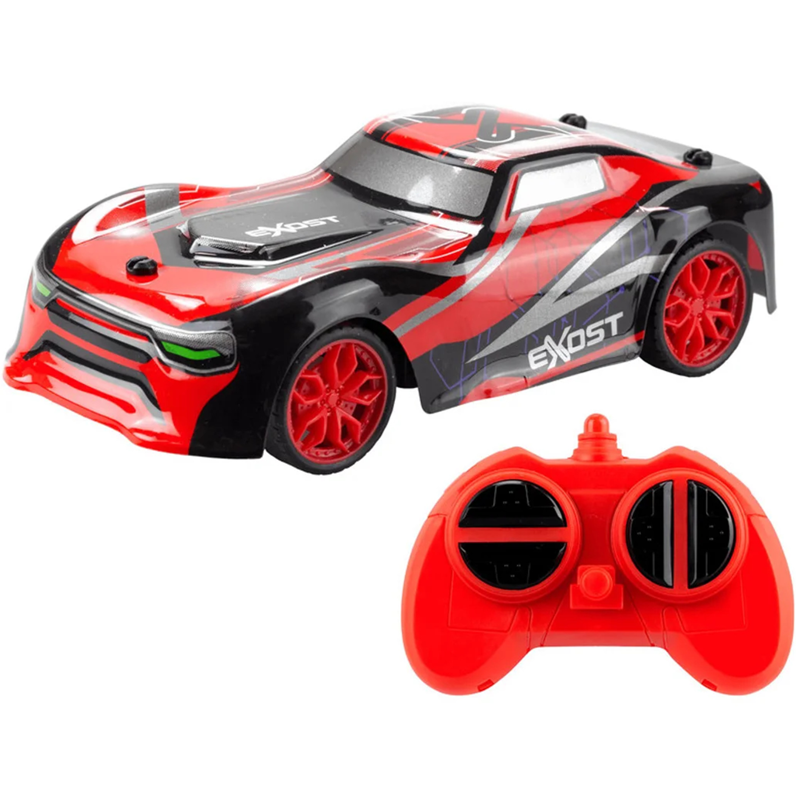 Buy the Silverlit EXOST 1:28 Red & Blue STAR CROSS DUO PACK (SPEED) 2.4GHz, R... ( 20647 ...