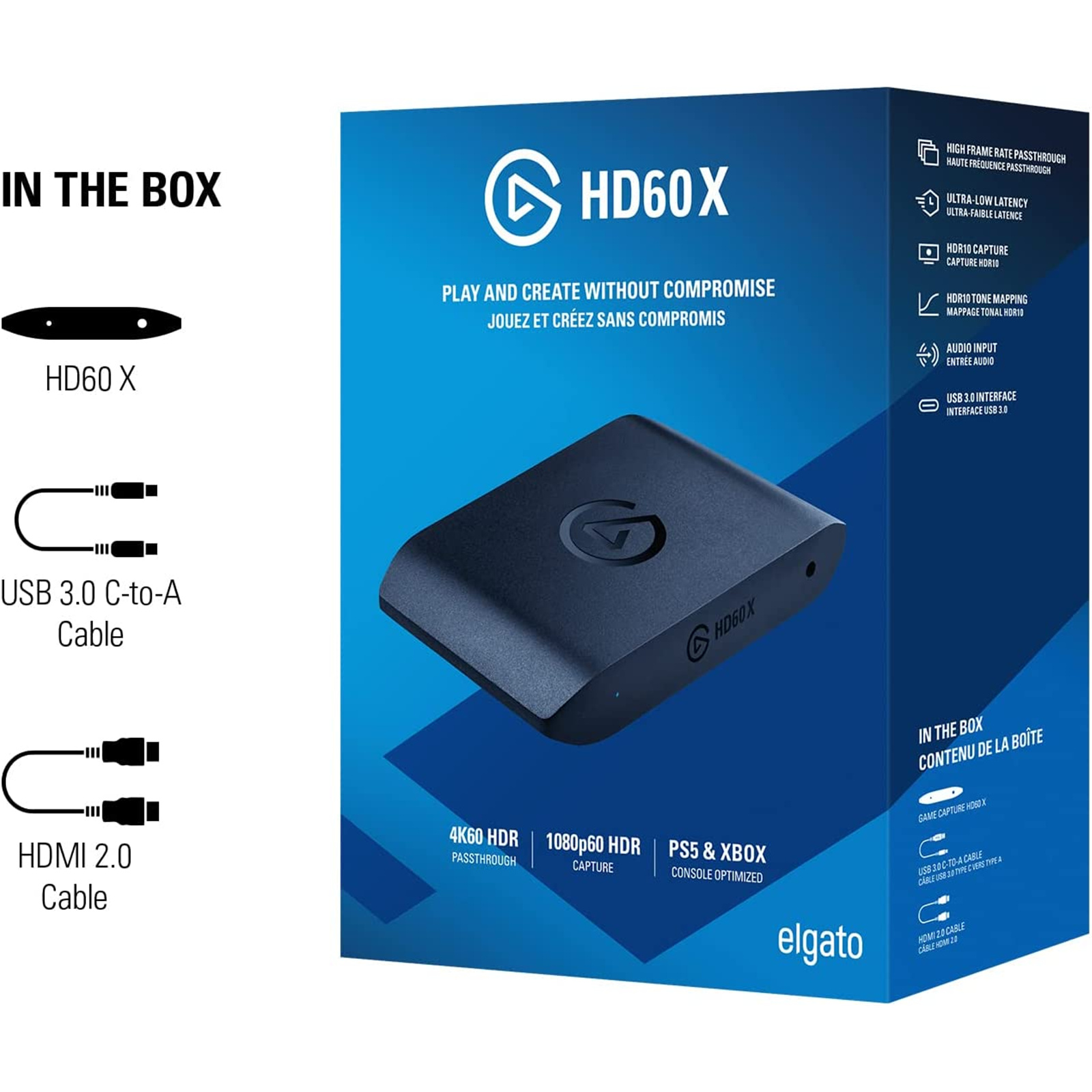 Buy the Elgato HD60 X USB External Capture Card ( 10GBE9901 ) online - PBTech.co.nz