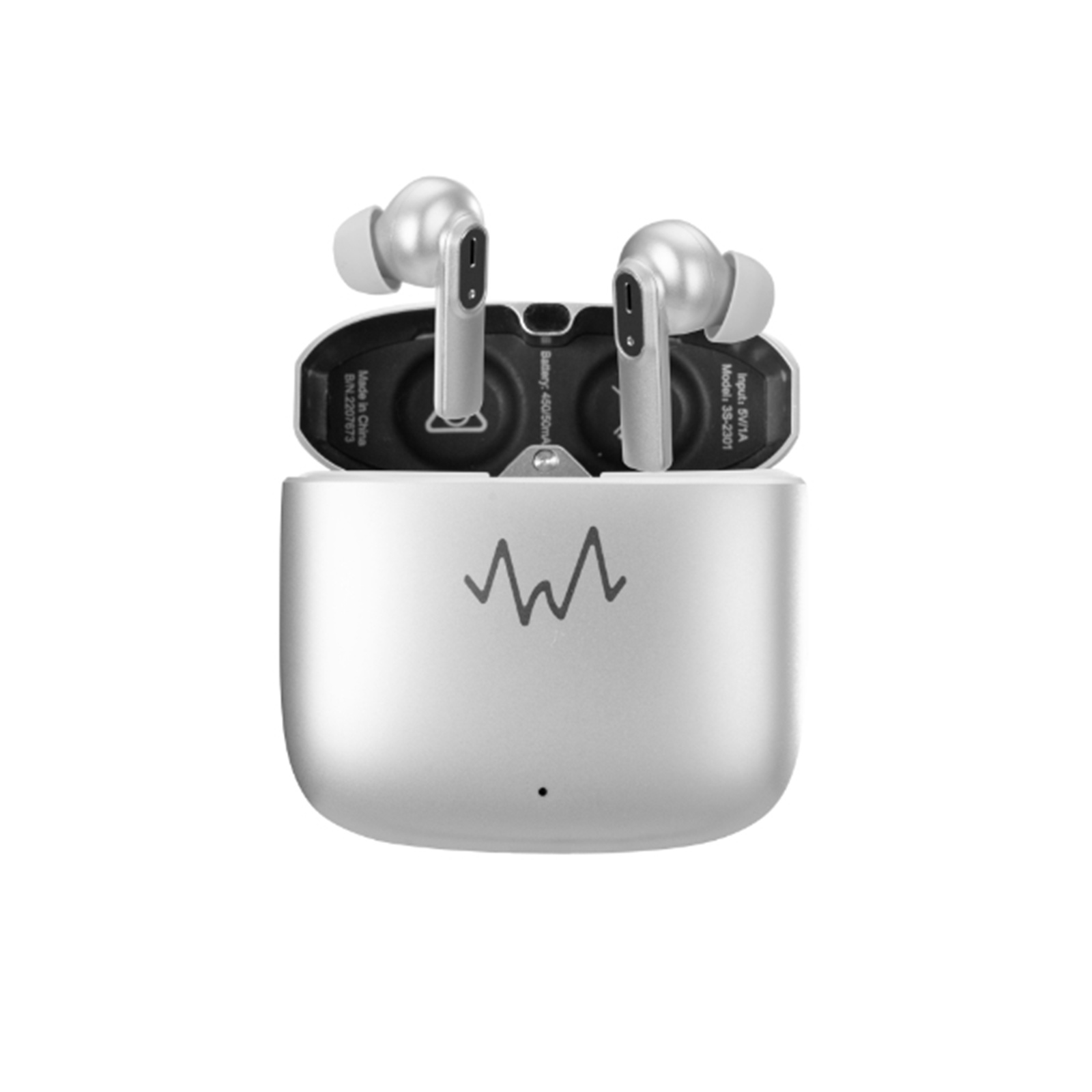 Buy the Wave Audio ENC True Wireless Earbuds - Immersive Pro Silver ...