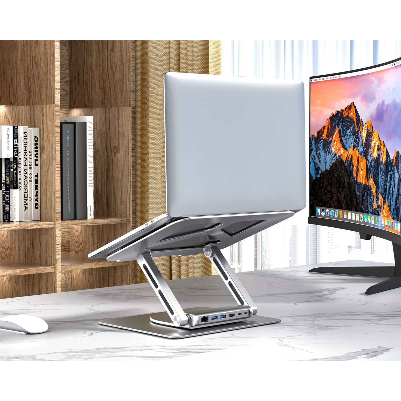 Buy the Unitek D1109A Laptop Docking Station Stand with 360 Rotating ...