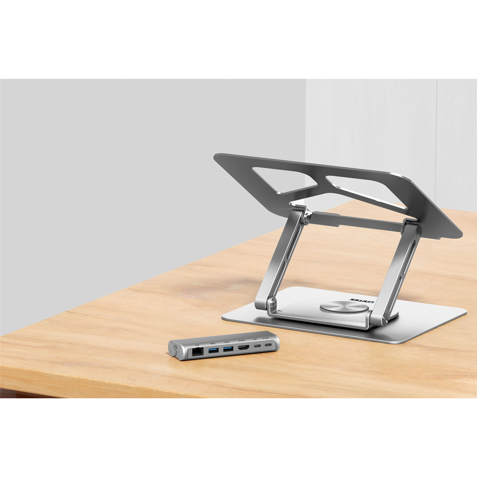 Buy the Unitek D1109A Laptop Docking Station Stand with 360 Rotating ...