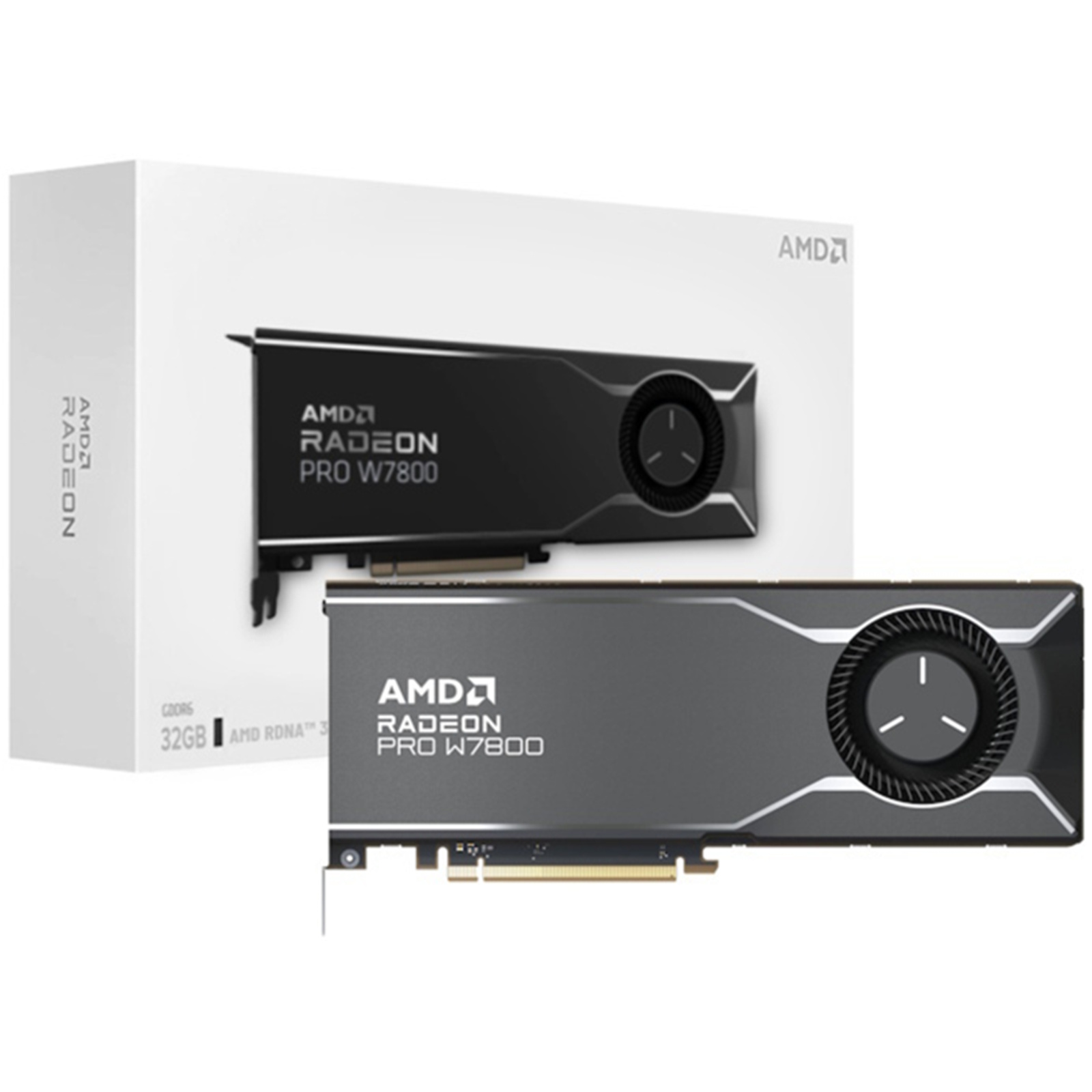 Buy the AMD Radeon Pro W7800 32GB ECC GDDR6 Workstation Graphics Card Triple... ( 100-300000075 ...