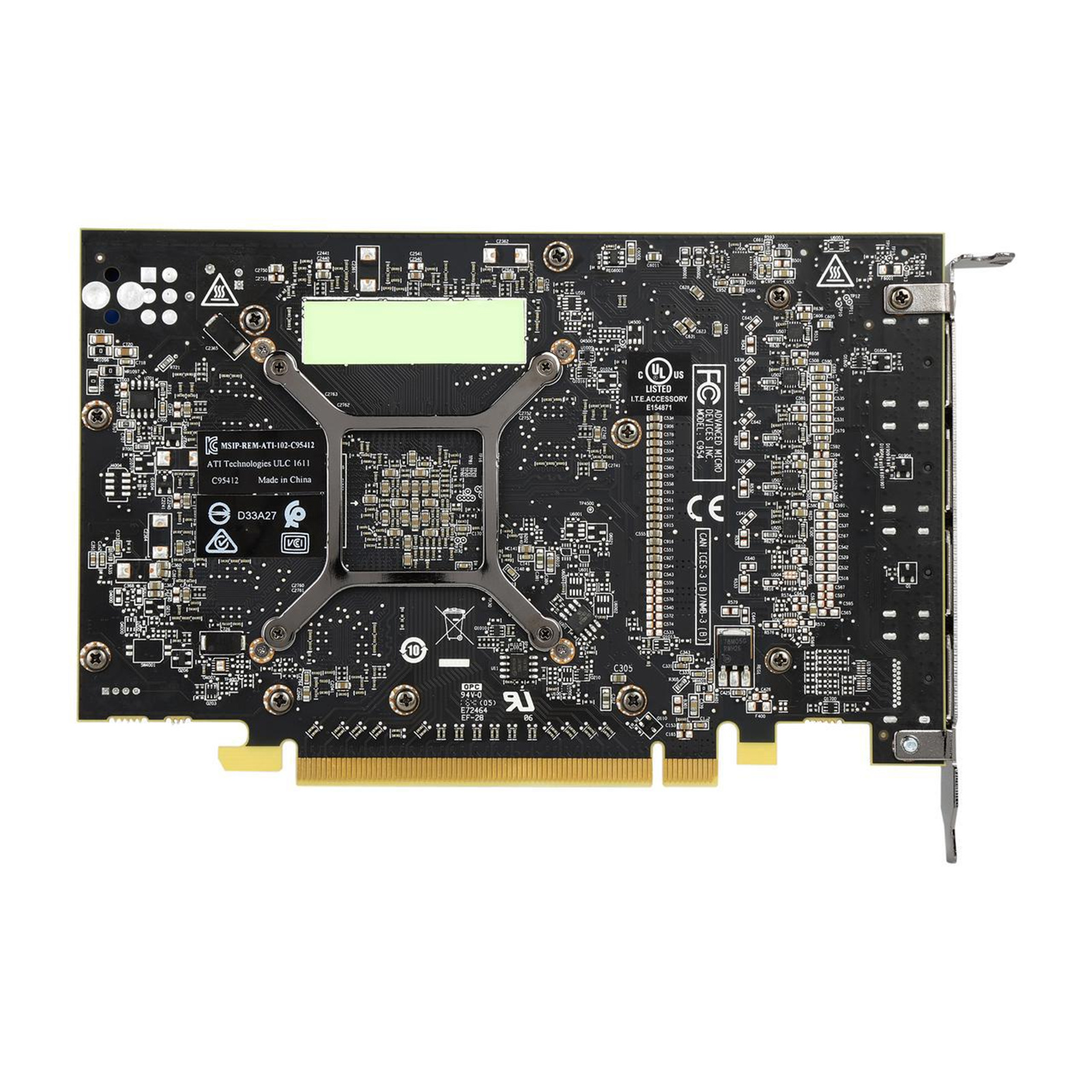 Buy the AMD WX 5100 8GB GDDR5 Workstation Graphics Card Single Fan - Up ...