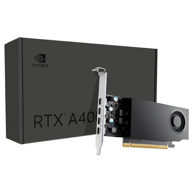 Buy the NVIDIA RTX A400 4GB Professional Workstation Graphics Card PCIe ...