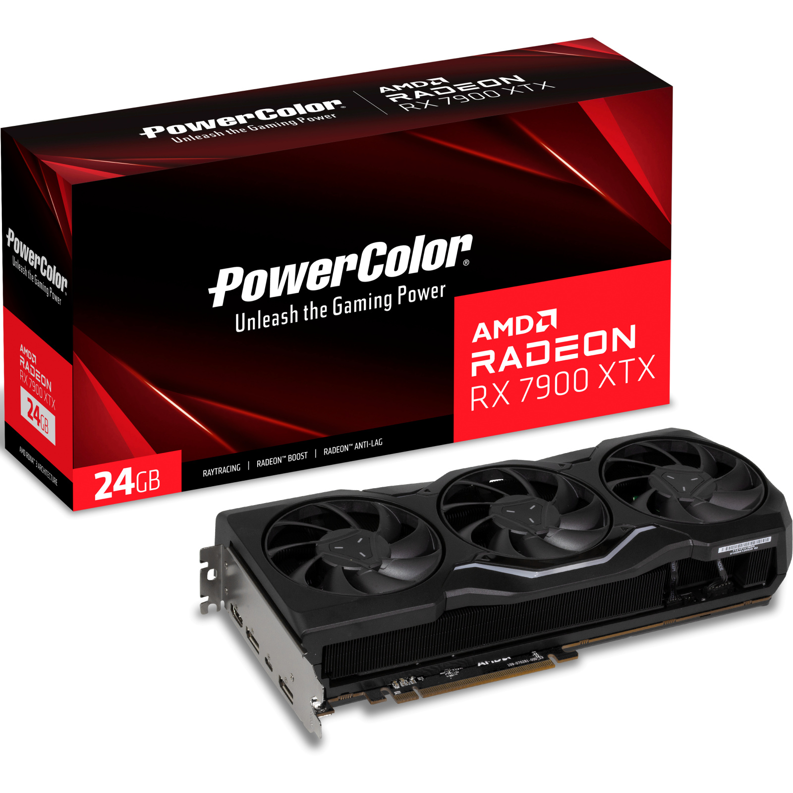 Buy the Powercolor AMD Radeon RX 7900 XTX 24GB GDDR6 Graphics Card ...