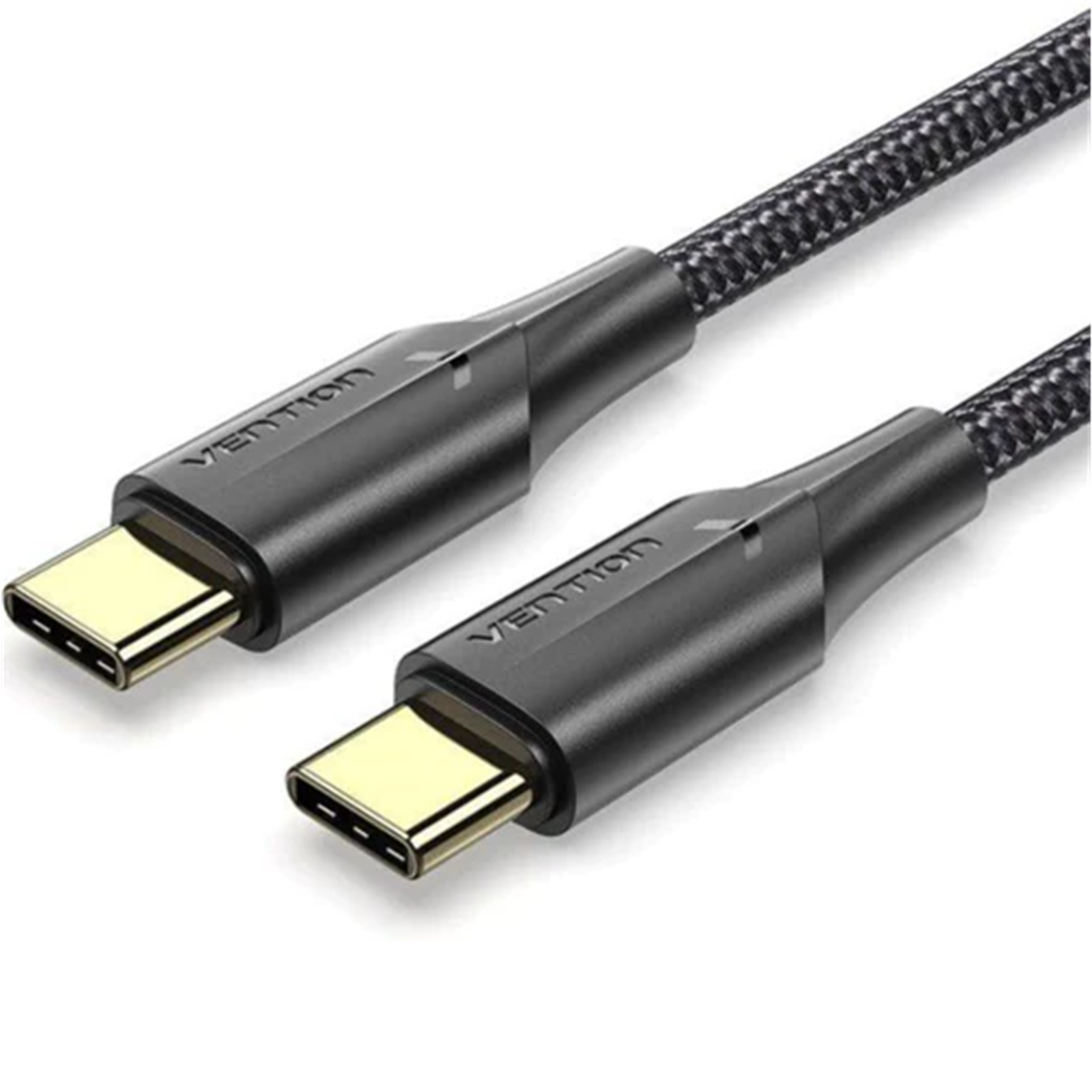 Buy the Vention TAUBH 3A USB-C Cable - 2m - Black USB 2.0 - Nylon ...