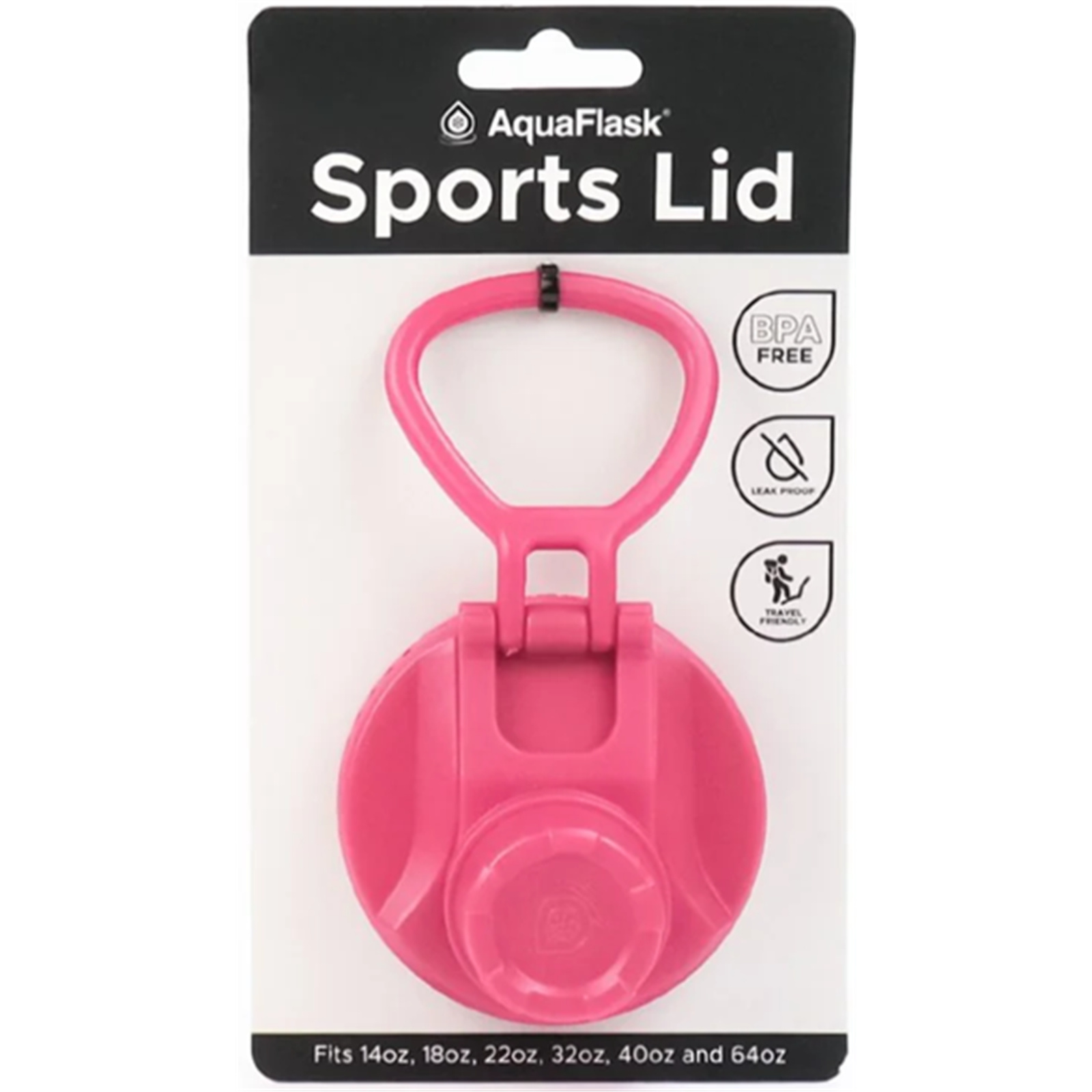 Buy the AquaFlask Sports Flex Lid - Flamingo - Leakproof Confidence ...