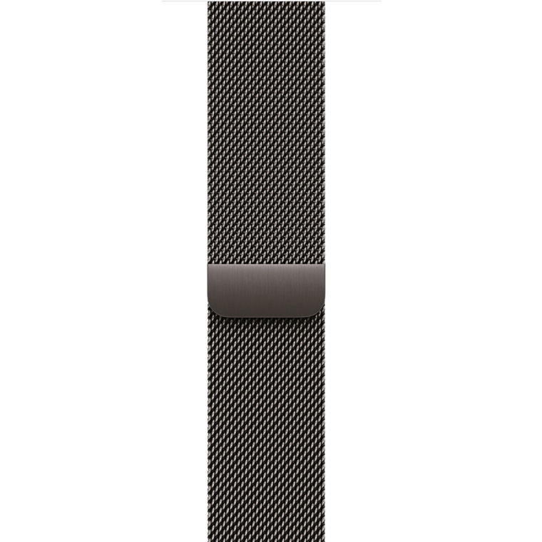 Buy the Apple 46mm Milanese Loop - Slate, M/L - Compatible with Apple ...