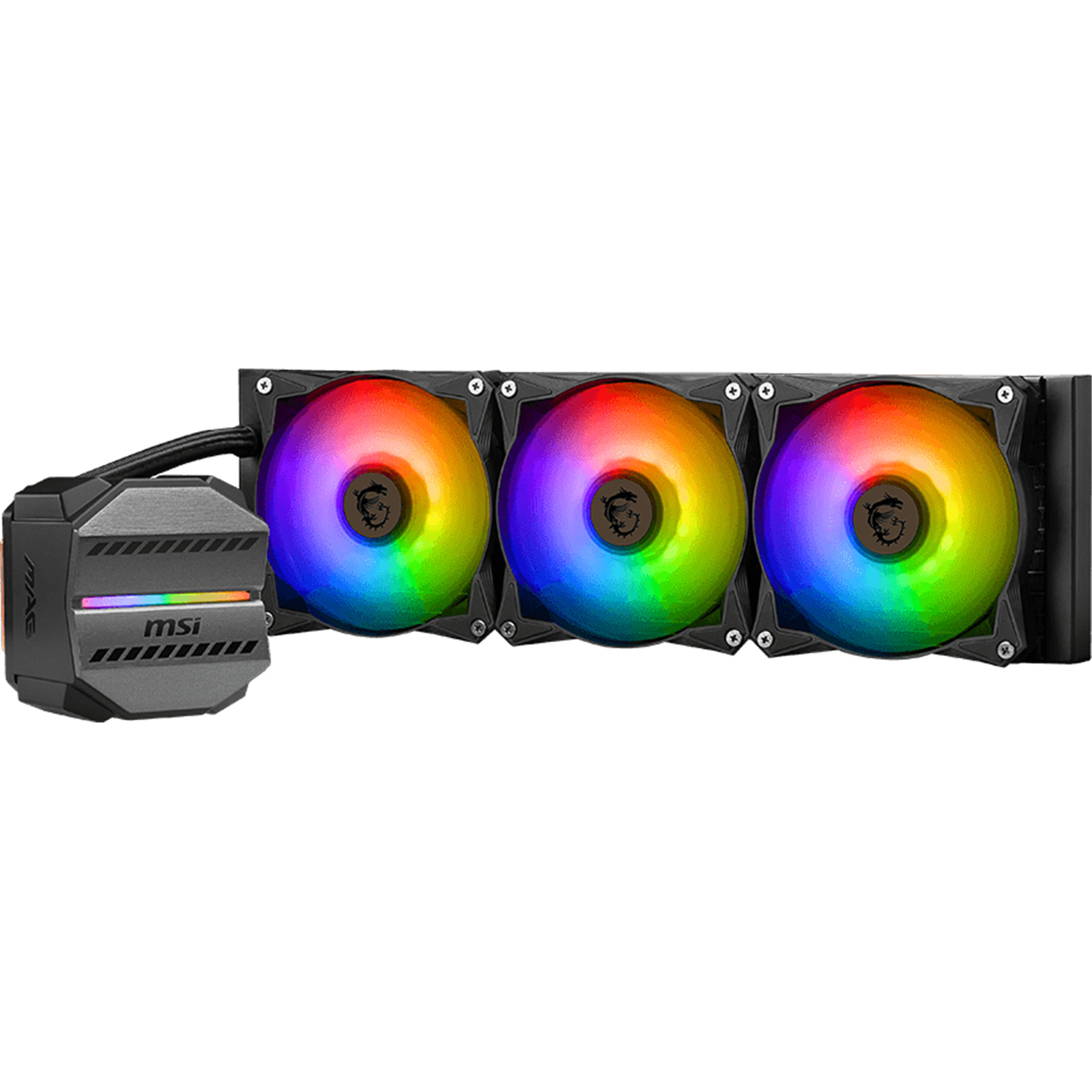 Buy the MSI MAG Coreliquid M360 AIO Cooling 360mm, A-RGB, For Intel ...