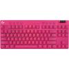 Buy the Logitech G Pro X TKL LIGHTSPEED Gaming Keyboard - Pink ...
